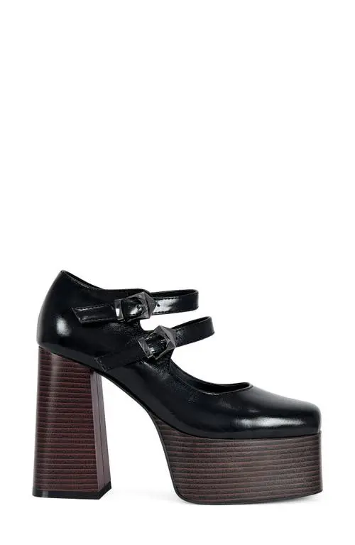 AZALEA WANG Moxie Mary Jane Platform Pump