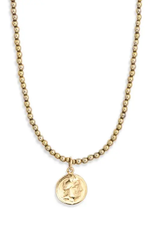 HOUSE OF OLIA Coin Pendant Necklace
