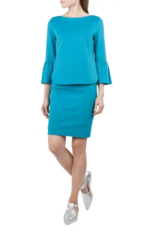 Akris Jersey Miniskirt