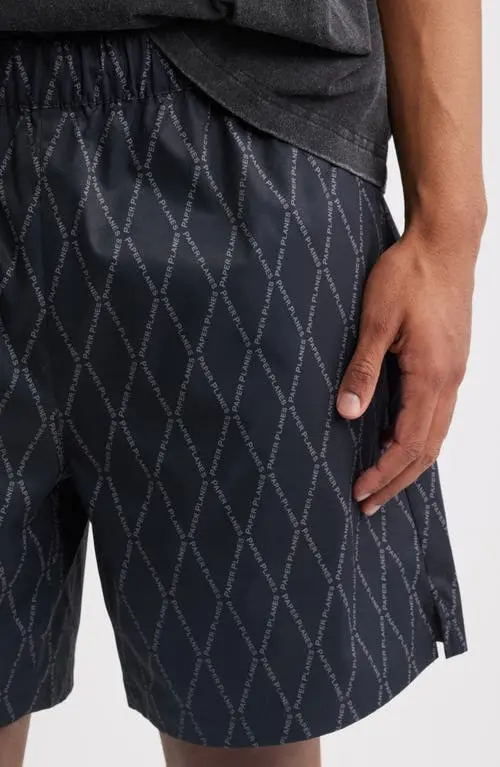 PAPER PLANES Diamond Logo Shorts