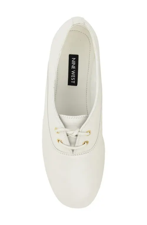 Nine West Jazzy Oxford - White