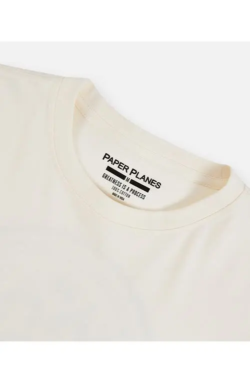 PAPER PLANES Emblem Graphic T-shirt