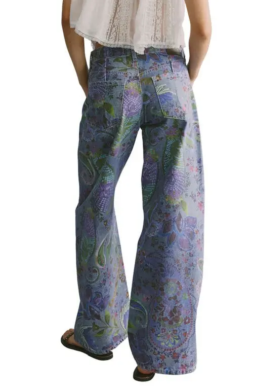 Free People Alter Ego Wide Leg Jeans