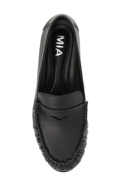 Mia Carrson-p Faux Leather Penny Loafer