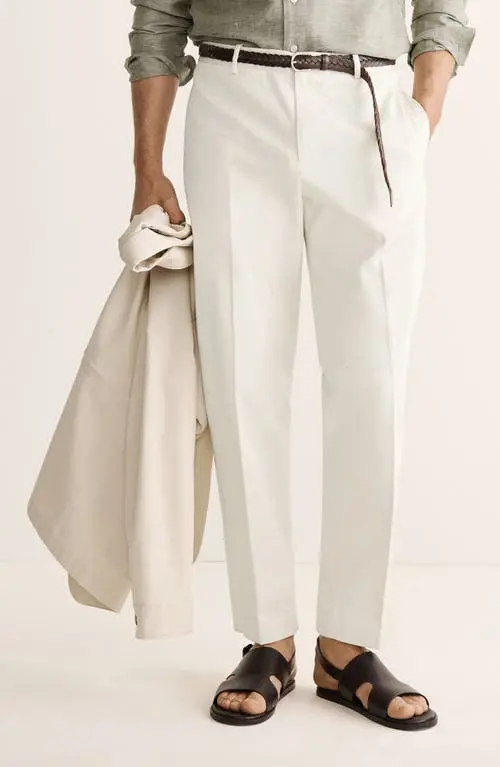 Mango Regular Fit Cotton Pants