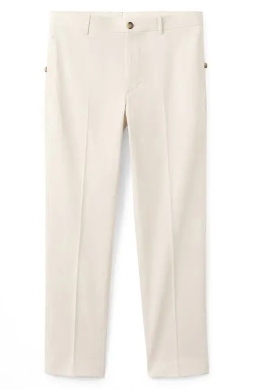 Mango Regular Fit Cotton Pants