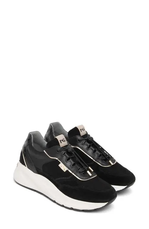 NEROGIARDINI Bungee Leather Sneaker