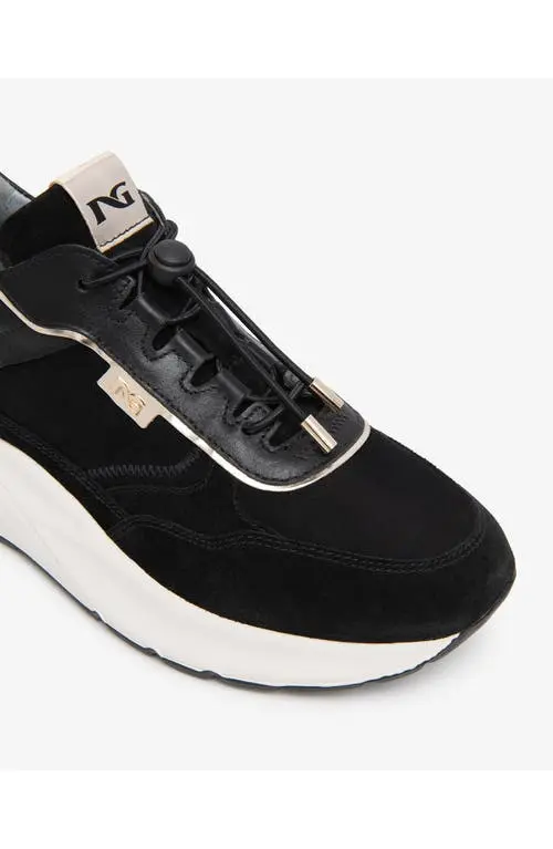 NEROGIARDINI Bungee Leather Sneaker