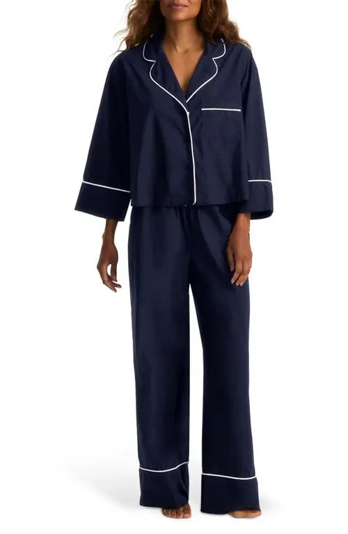 PETITE PLUME Celine Pajamas - Navy