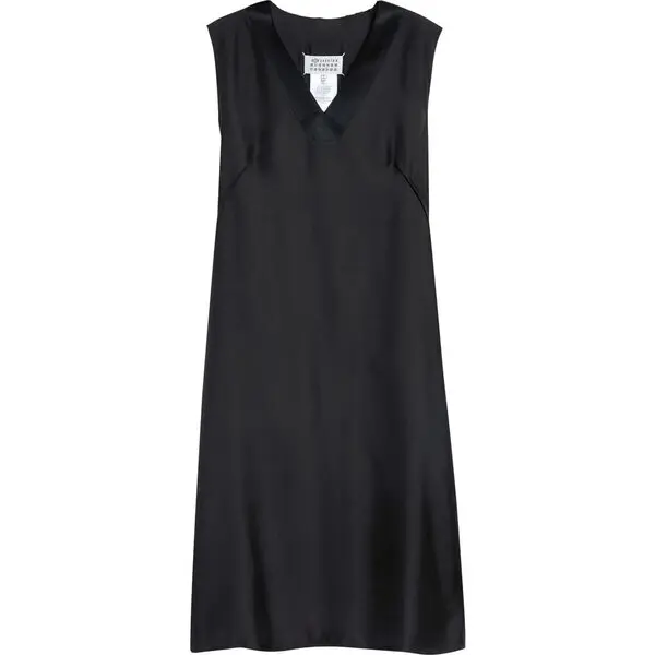 MAISON MARGIELA Lining Midi Dress - Black