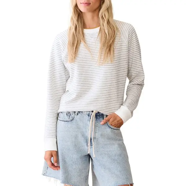 Marine Layer Reversible Raglan Long Sleeve T-shirt