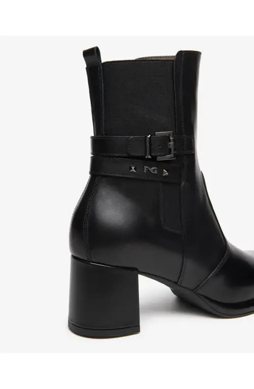 NEROGIARDINI Block Heel Chelsea Bootie
