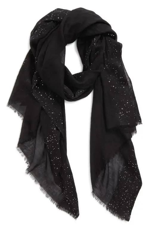 Echo Sequin Trim Wrap - Black