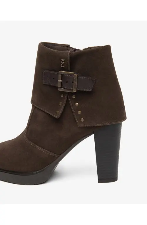 NEROGIARDINI Cuff Platform Bootie