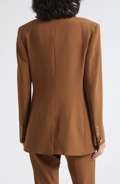 Marella Peak Lapel Structured Blazer
