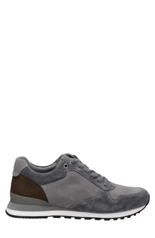 Josef Seibel Axel 01 Leather Lace-up Sneakers - Gray