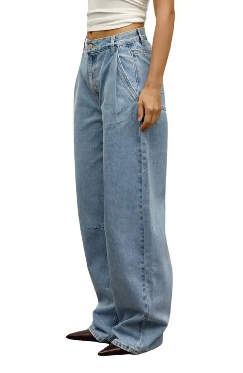 BAYSE Aston Boyfriend Wide Leg Jeans - Atlanta