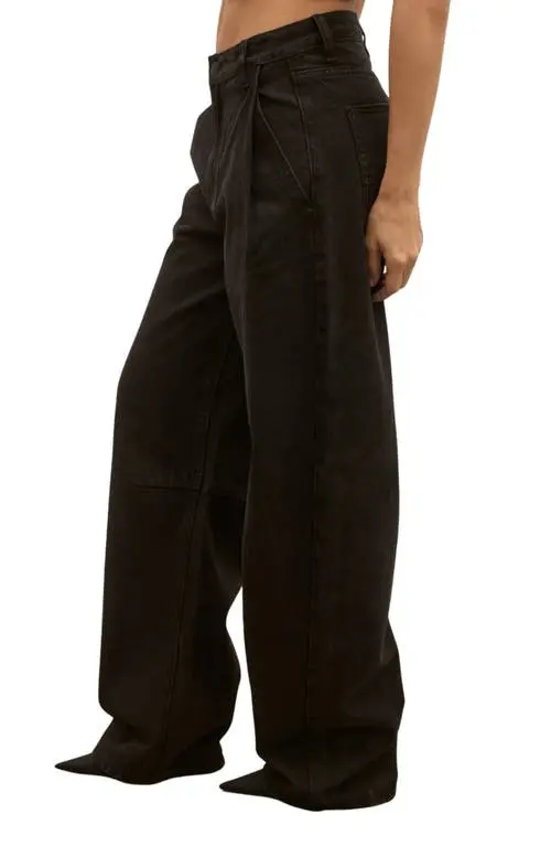 BAYSE Aston Boyfriend Wide Leg Jeans