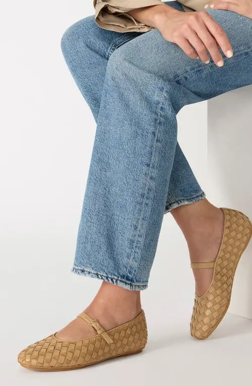 Anne Klein Connie Mary Jane Flat - Natural