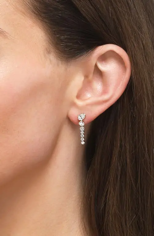SWAROVSKI Mesmera Mixed Cut Cubic Zirconia Drop Earrings