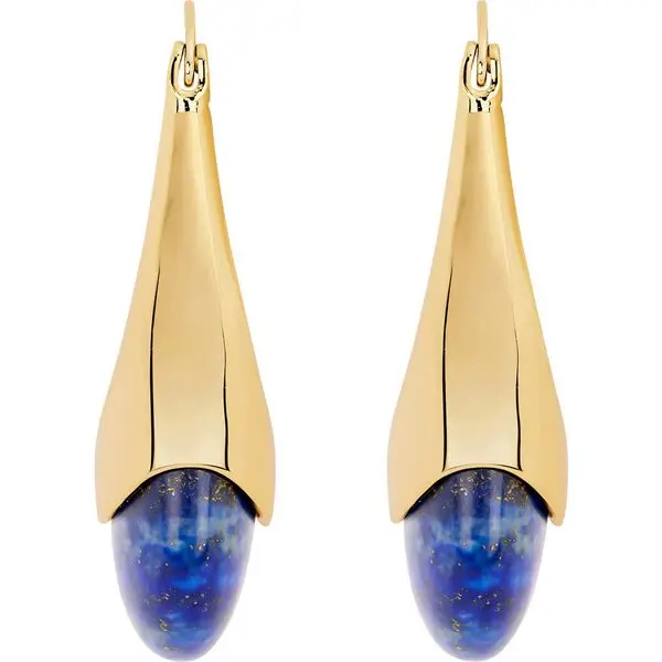 ATHRA LUXE Lapis Lazuli Drop Earrings
