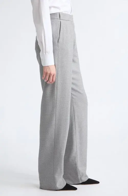 Emporio Armani Pleated Virgin Wool Blend Trousers