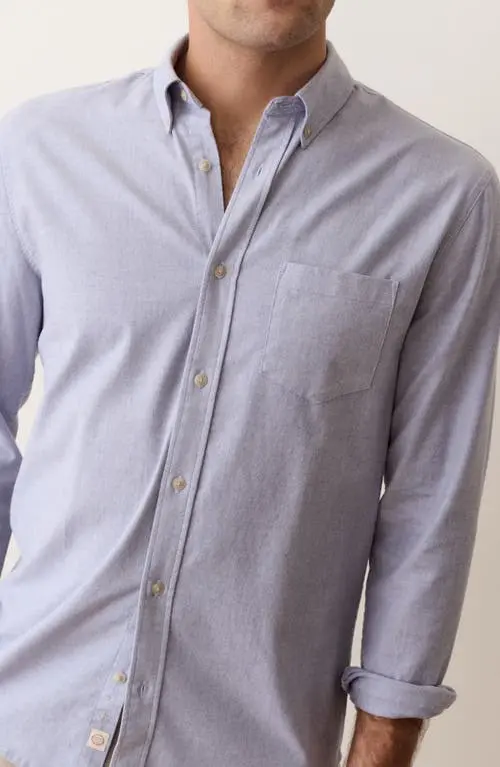 Marine Layer California Oxford Shirt - Blue