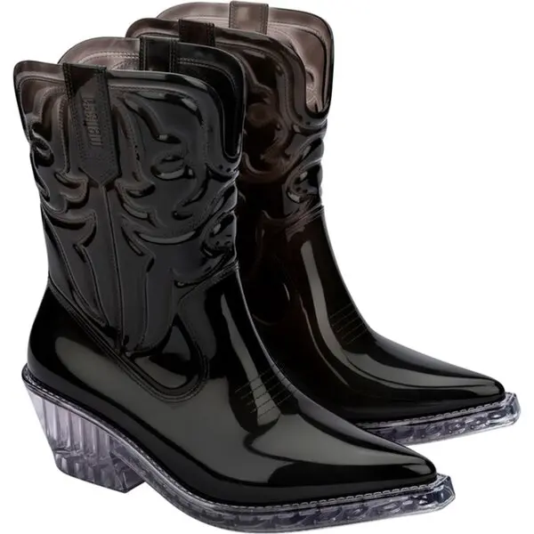 Melissa Texas Western Boot - Black
