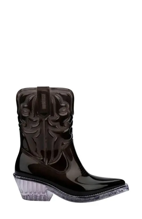 Melissa Texas Western Boot - Black