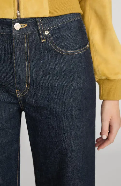FRAME The Swing High Waist Wide Leg Jeans