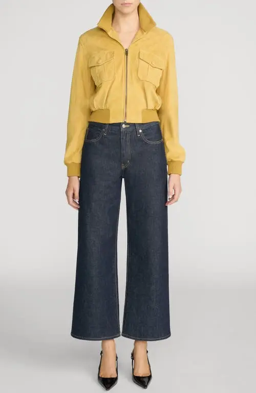 FRAME The Swing High Waist Wide Leg Jeans