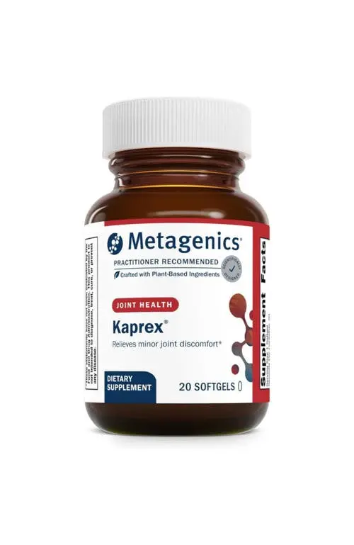 METAGENICS Kaprex Joint Support Supplement With Hops Rosemary And Olive Leaf Extracts 20 Softgels