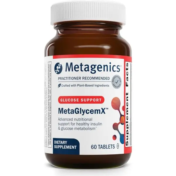 METAGENICS Metaglycemx Carbohydrate Metabolism Support Supplement 60 Count - None