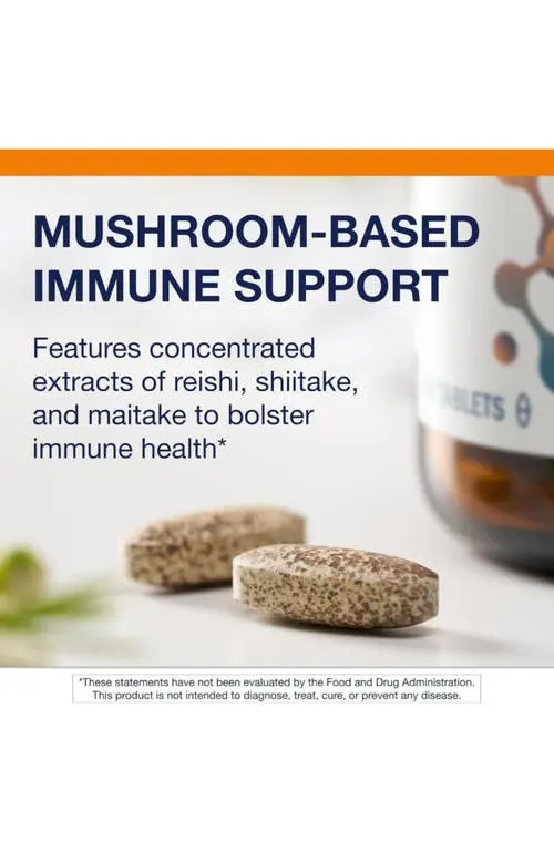 METAGENICS Mycotaki Immune Support Mushroom Supplement Tablets 90 Tablets
