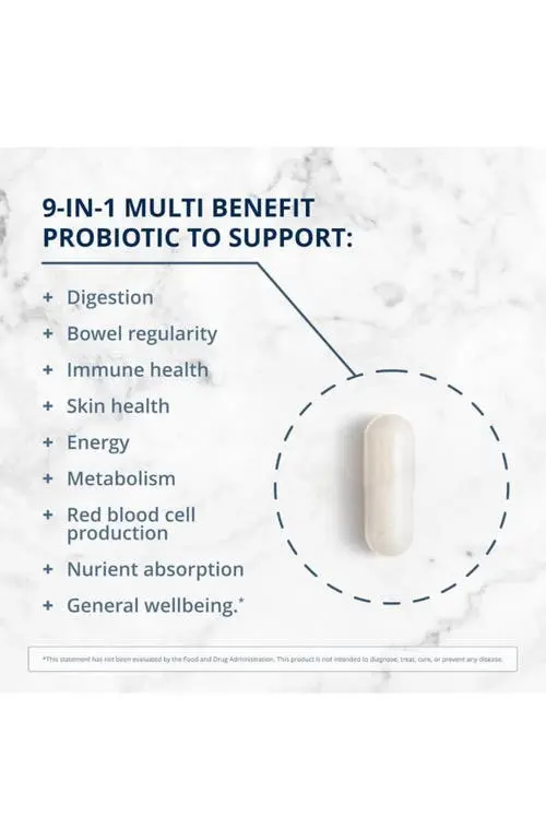 METAGENICS Ultraflora Complete Multi-strain Probiotic 30 Capsules