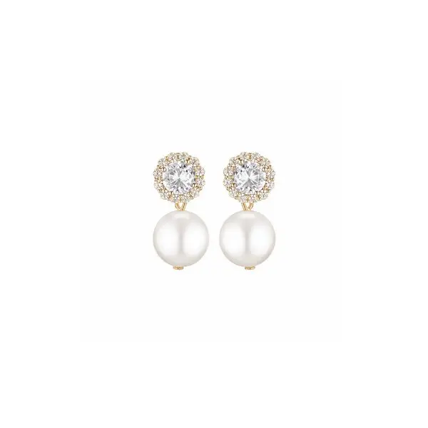 STEPHANIE BROWNE AUSTRALIA Caulfield Pearl Earrings