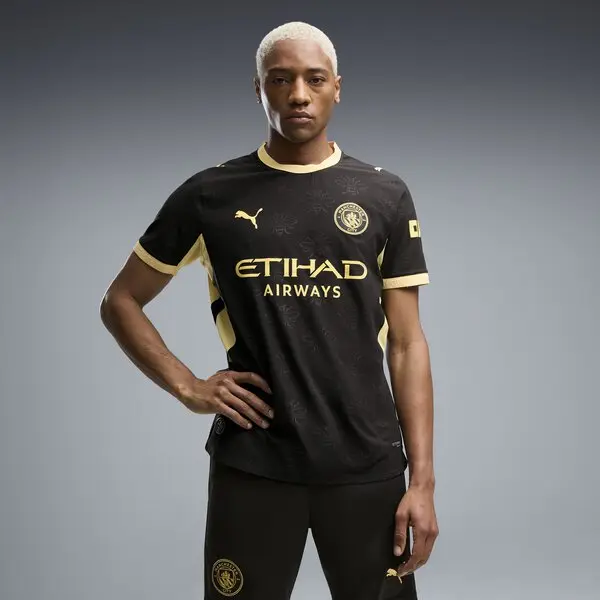PUMA Manchester City Away Authentic Soccer Jersey Shoes