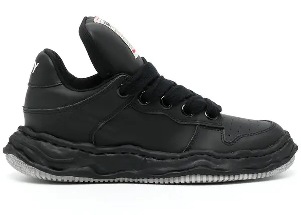 Mihara Yasuhiro Wayne Og Sole Leather Puffer Lowin