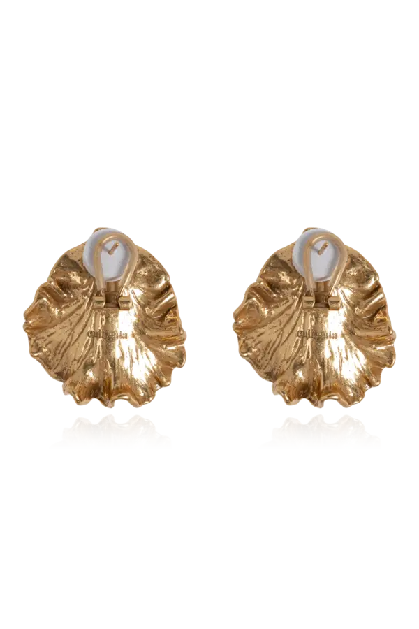 Cult Gaia Iris Leaf" Earrings