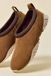 UGG Tasman Flex Suede And Nubuck Slippers - Chestnut