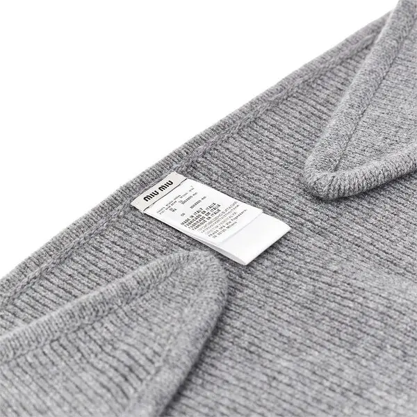 Miu Miu Cashmere And Virgin Wool Scarf