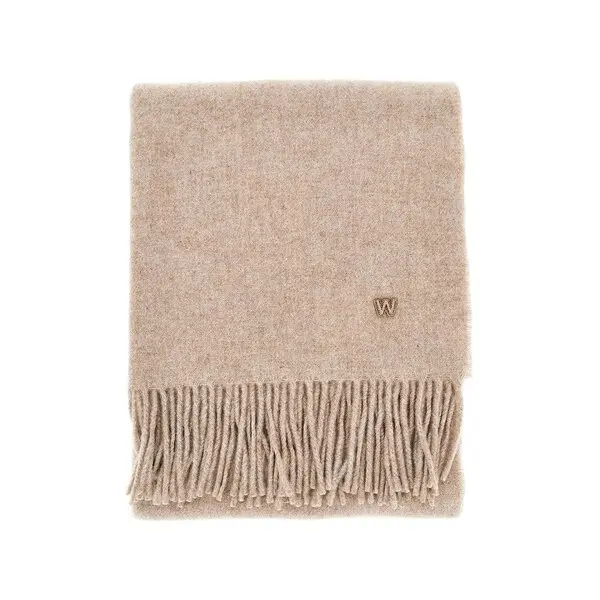Max Mara Wool Scarf - Beige