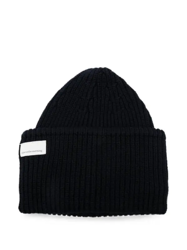 NINE:INTHE:MORNING Wool Beanie Hat - Blue