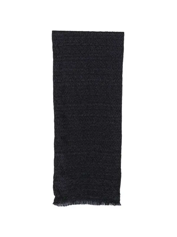 Giorgio Armani Scarf Classic "night - Blue