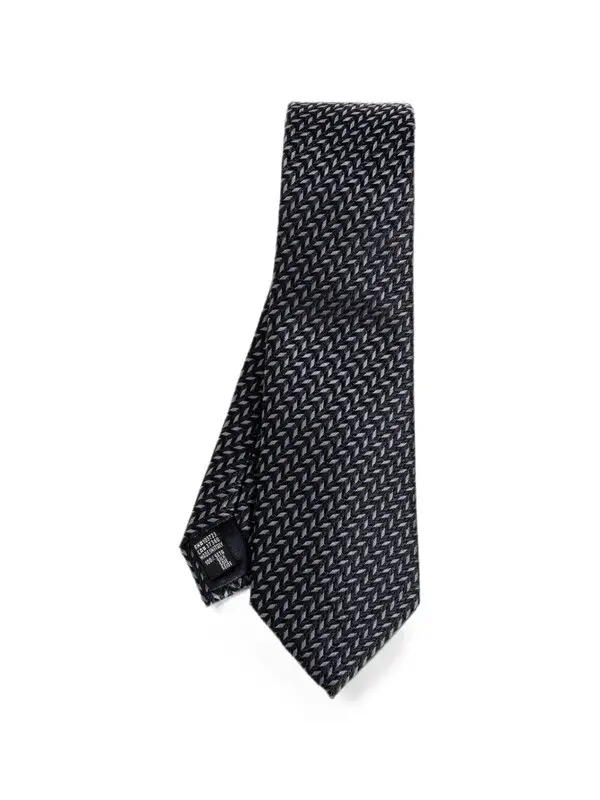 Giorgio Armani Silk Neck Tie - Blue