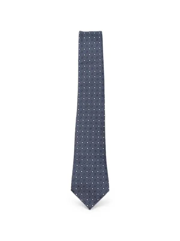 Giorgio Armani Silk Neck Tie - Gray