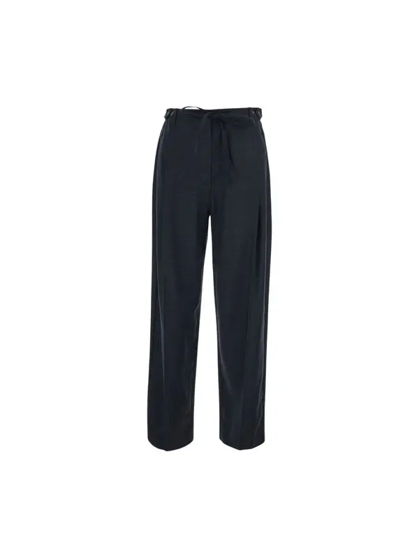 TELA Wide Leg Drawstring Trousers
