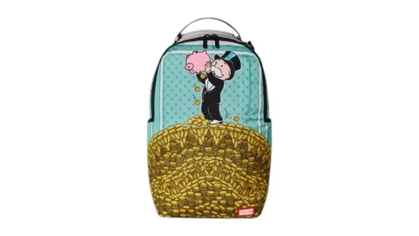 SPRAYGROUND Monopoly Money Pile Backpack