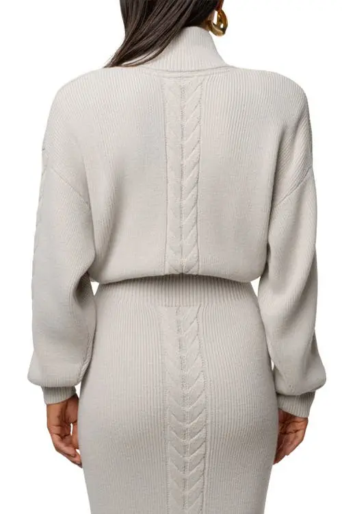 JLUXLABEL Cozy Intentions Ribbed Dress