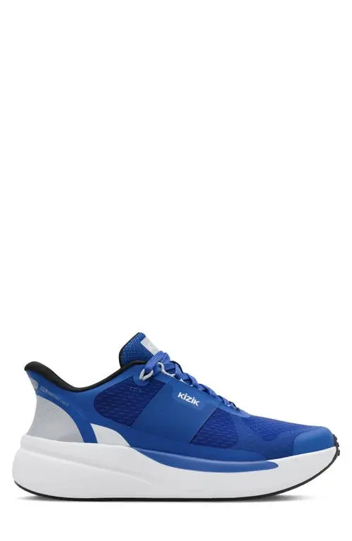 KIZIK Freedom Hands-free Running Shoe - Lapis Blue/white
